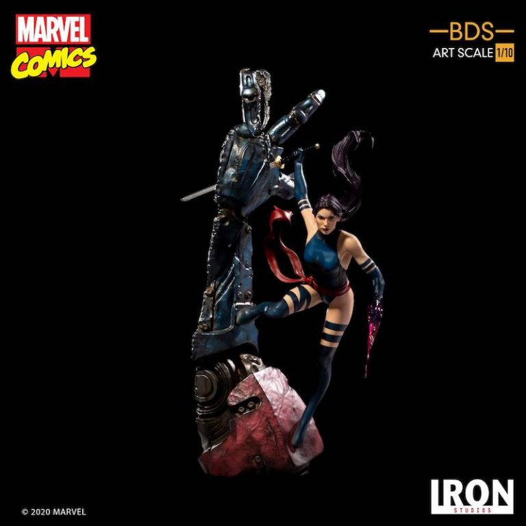 Iron Studios - Marvel Comics X-Men Art Scale 1/10 Psylocke Statue Pre ...