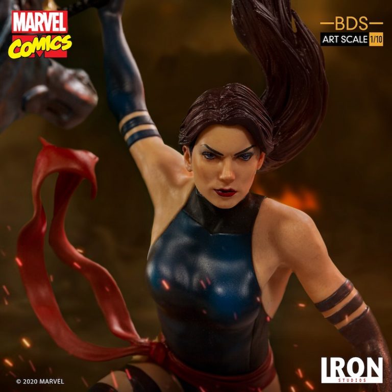 Iron Studios - Marvel Comics X-Men Art Scale 1/10 Psylocke Statue Pre ...