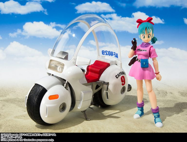 S.H. Figuarts Dragon Ball Bulma’s Capsule No. 9 Bike Vehicle Pre-Orders