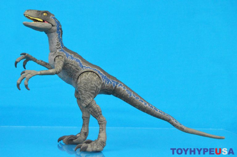 Mattel - Jurassic World Amber Collection Owen Grady & Velociraptor Blue ...