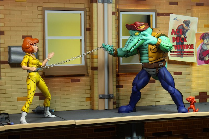 NECA Toys Teenage Mutant Ninja Turtles Cartoon Figure 2-Packs New Images