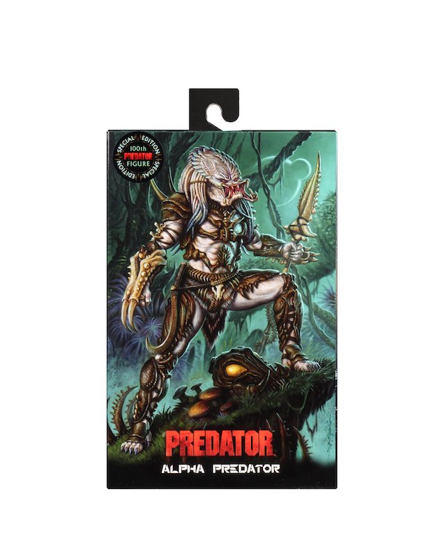 NECA Toys Alpha Predator 7" Scale Figure In-Packaging