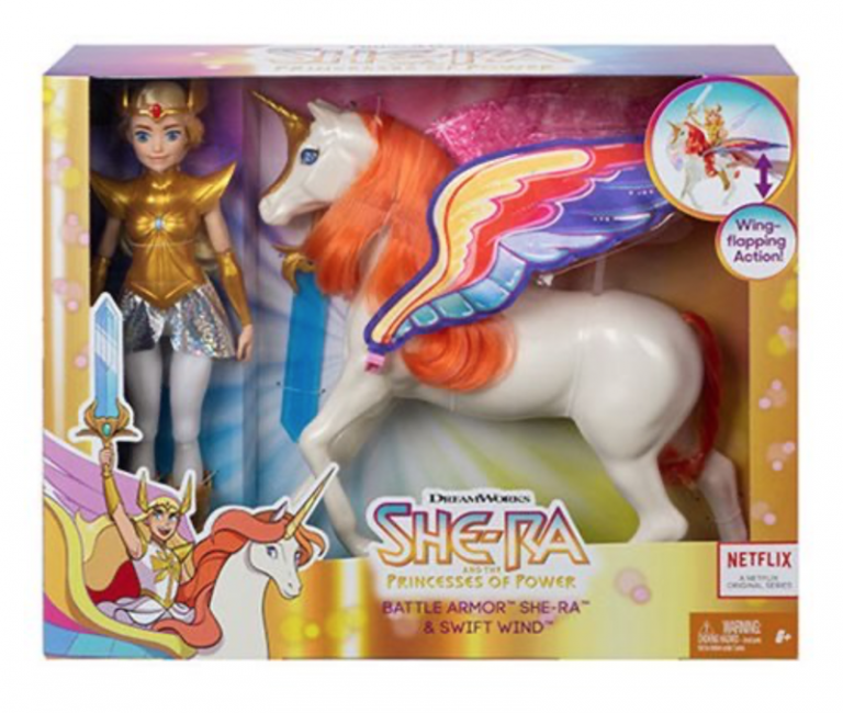 Mattel - She-Ra and the Princesses of Power Battle Armor She-Ra & Swift ...