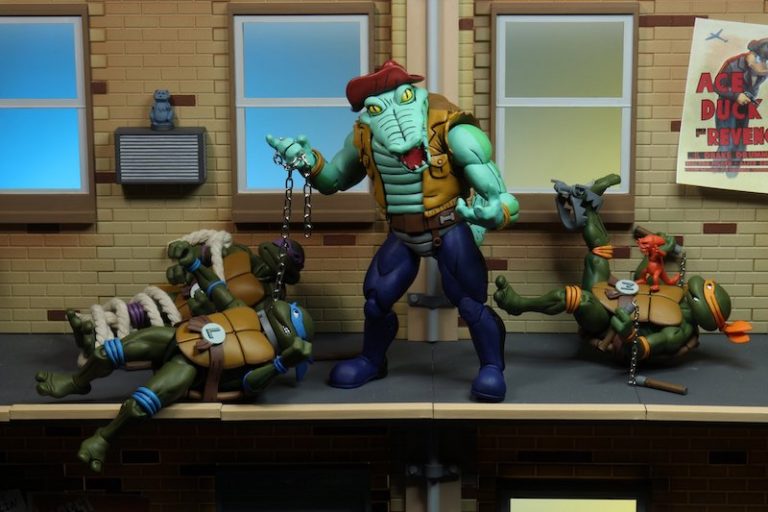 NECA Toys Teenage Mutant Ninja Turtles Cartoon Figure 2-Packs New Images