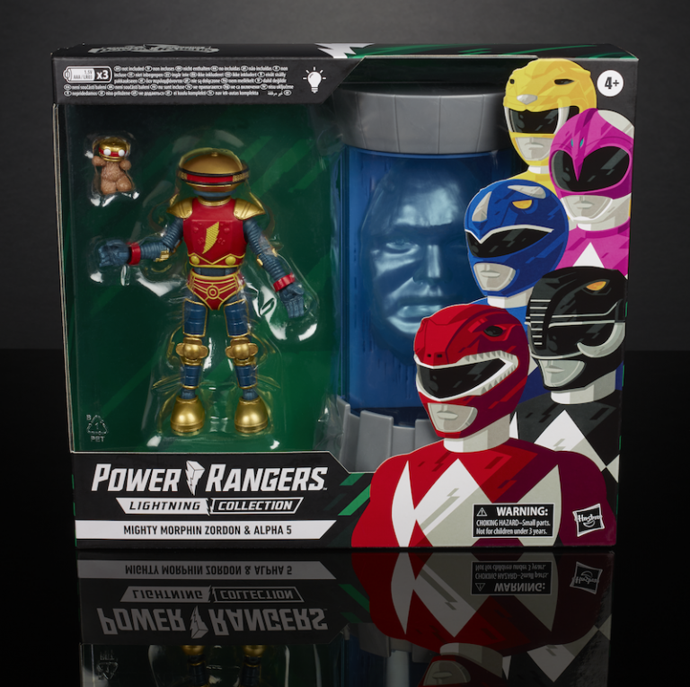 Hasbro Reveals Mighty Morphin Power Rangers Zordon & Alpha 5 2-Pack ...