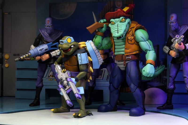 NECA Toys Teenage Mutant Ninja Turtles Cartoon Figure 2-Packs New Images
