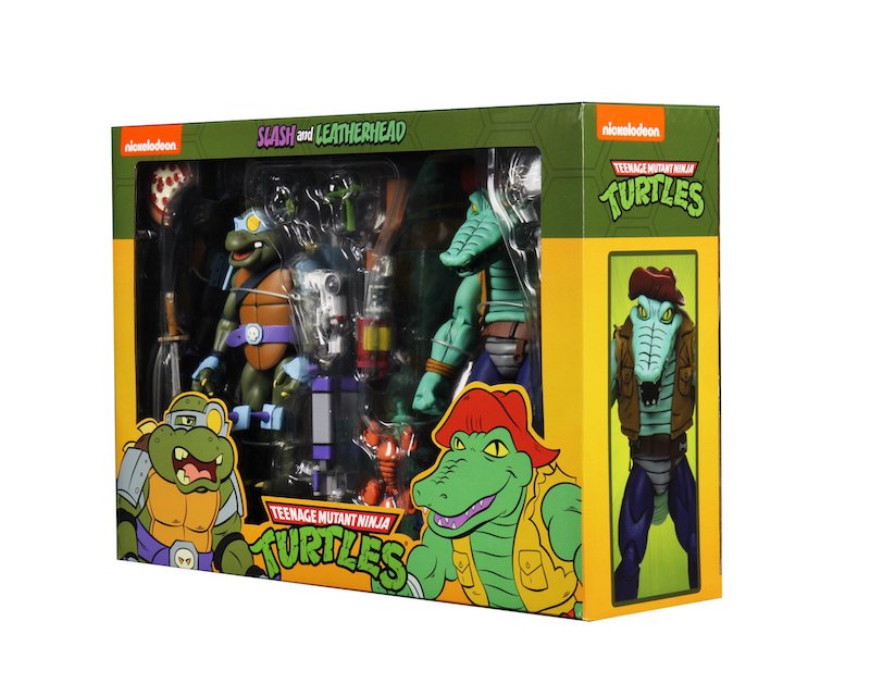 NECA Toys Teenage Mutant Ninja Turtles Cartoon 2-Packs Wave 3 Figures ...