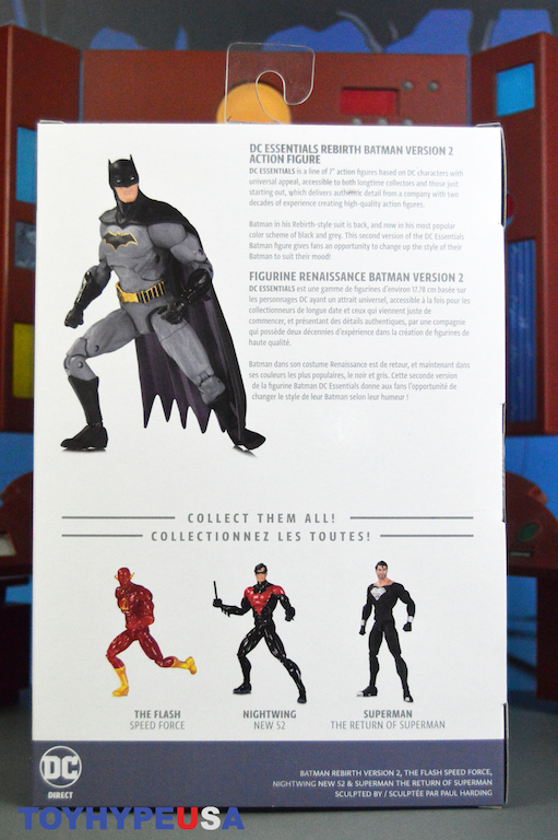 DC Direct - DC Essentials Batman DC Rebirth Version 2 & Return Of ...