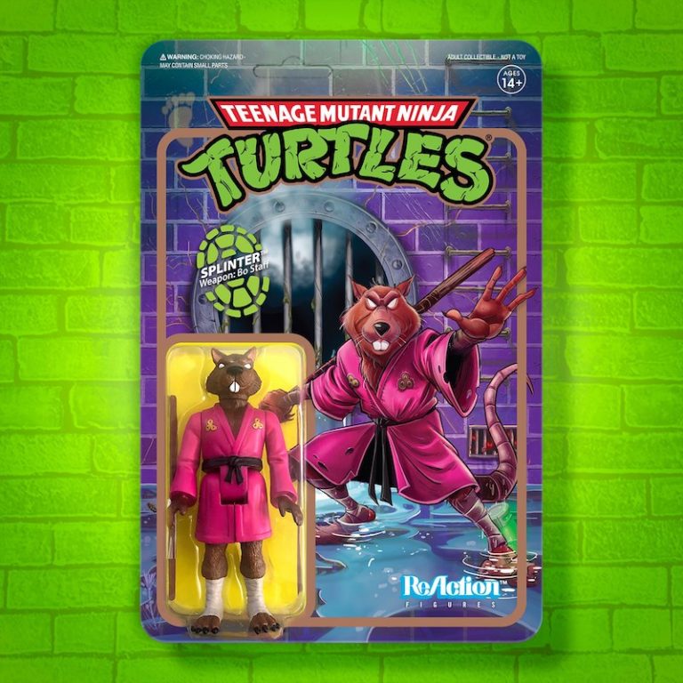 Super7 - Teenage Mutant Ninja Turtles ReAction Wave 3 Figures Available Now