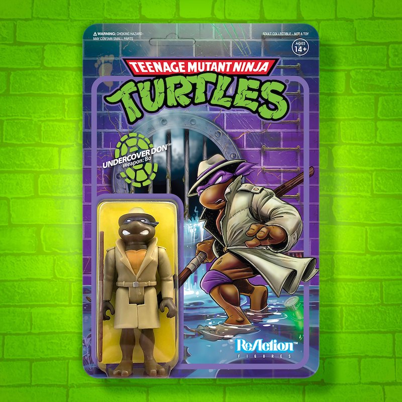 Super7 - Teenage Mutant Ninja Turtles ReAction Wave 3 Figures Available Now