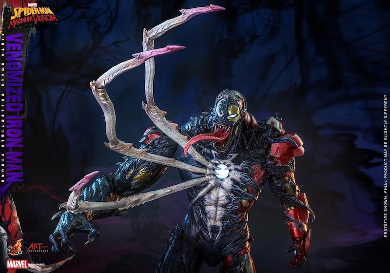 Hot Toys Spider-Man: Maximum Venom - Venomized Iron Man Sixth Scale Figure