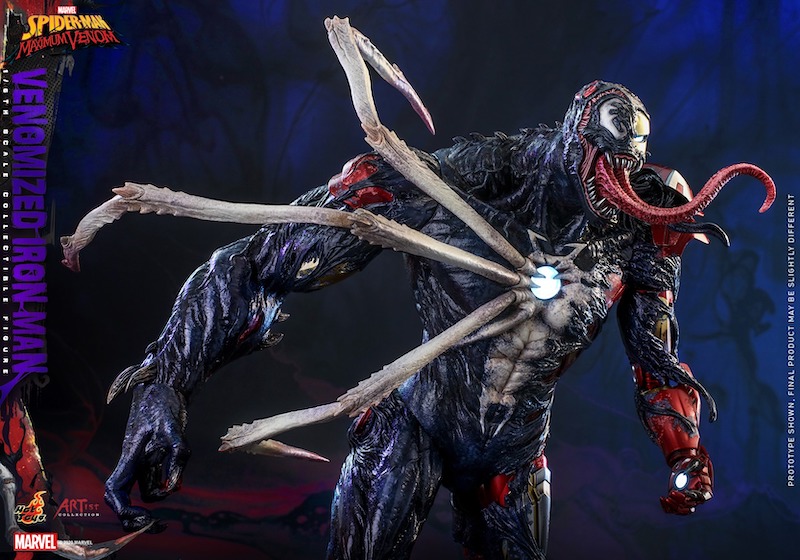 Hot Toys Spider-Man: Maximum Venom - Venomized Iron Man Sixth Scale ...