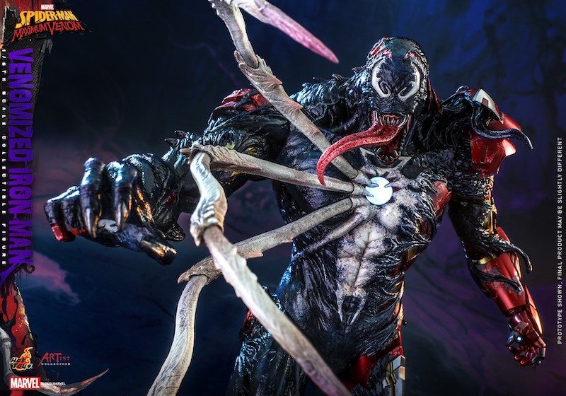 Hot Toys Spider-Man: Maximum Venom - Venomized Iron Man Sixth Scale Figure