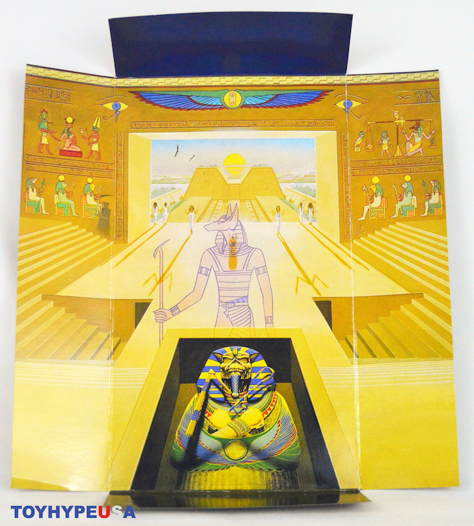 NECA Toys Iron Maiden 8" Clothed Powerslave Pharaoh Eddie Figure Review