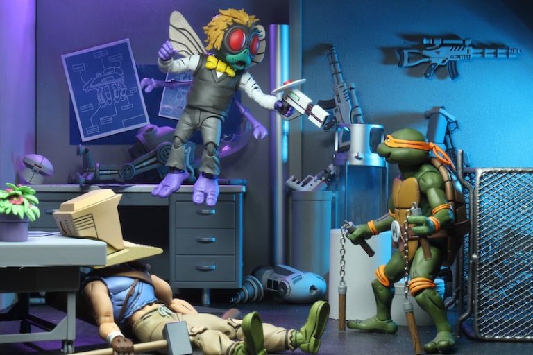 NECA Toys Teenage Mutant Ninja Turtles Cartoon Baxter Stockman ...