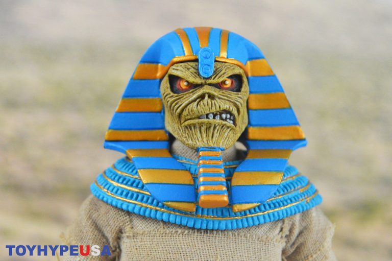 NECA Toys Iron Maiden 8" Clothed Powerslave Pharaoh Eddie Figure Review