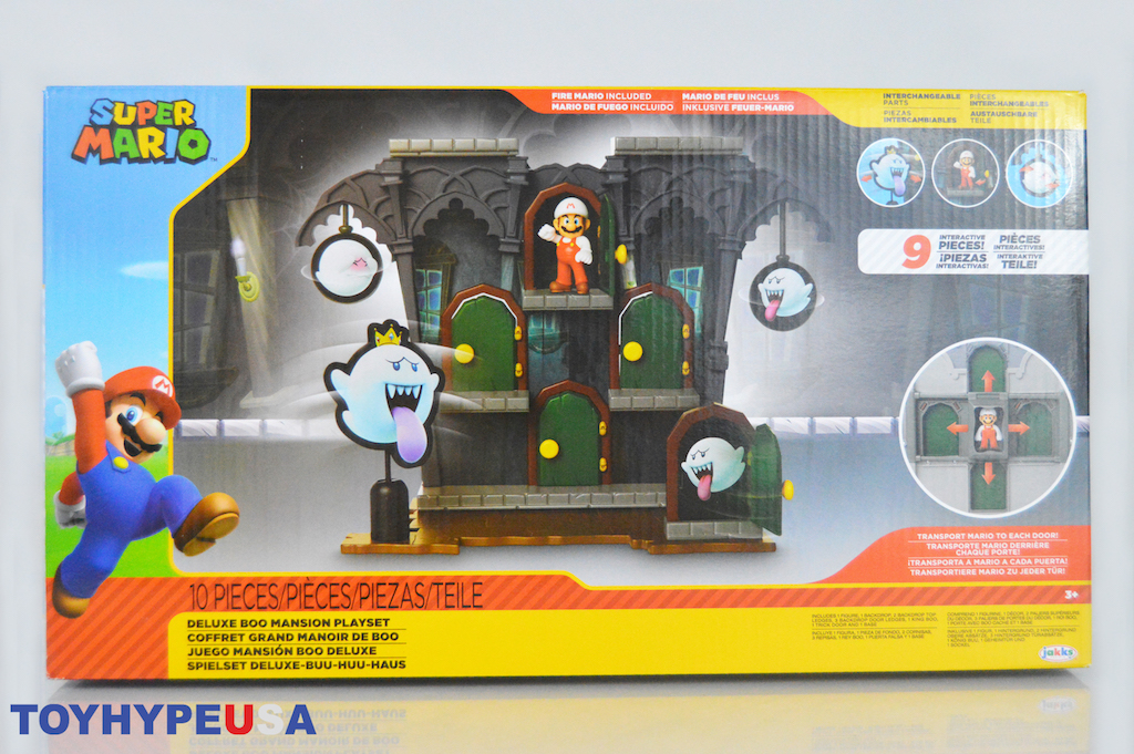 Jakks Pacific Super Mario - Deluxe Boo Mansion Playset Review