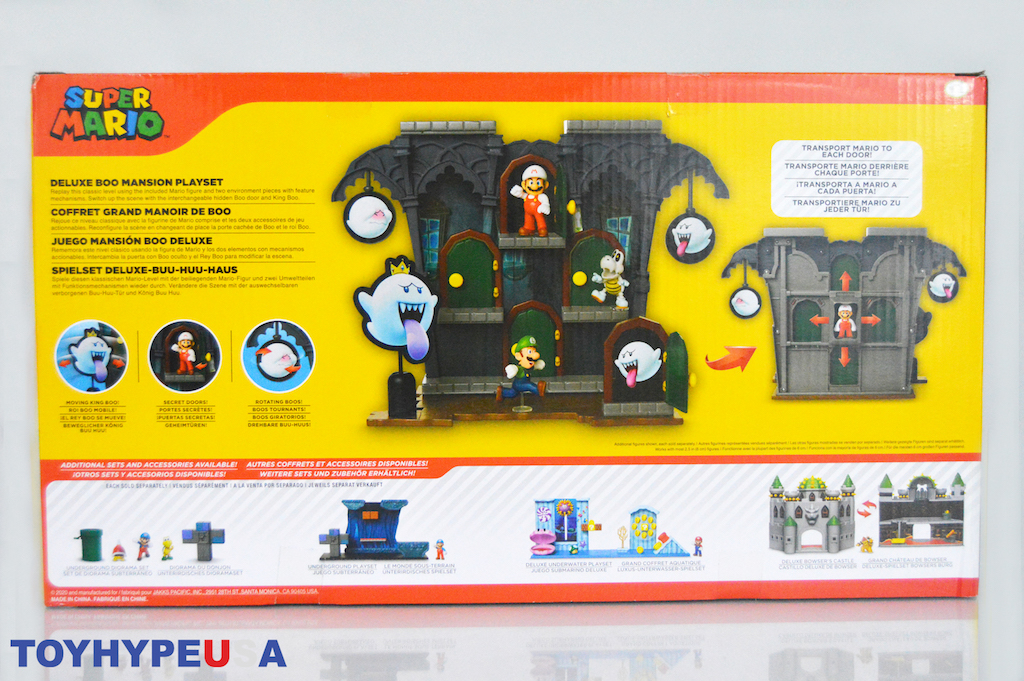 Jakks Pacific Super Mario - Deluxe Boo Mansion Playset Review