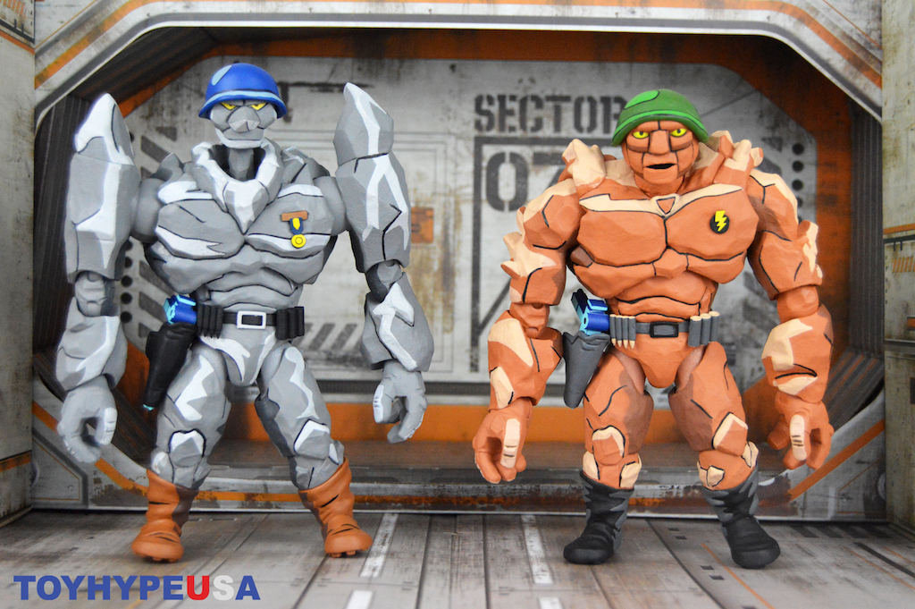 NECA Toys Teenage Mutant Ninja Turtles Cartoon Series Traag & Granitor ...