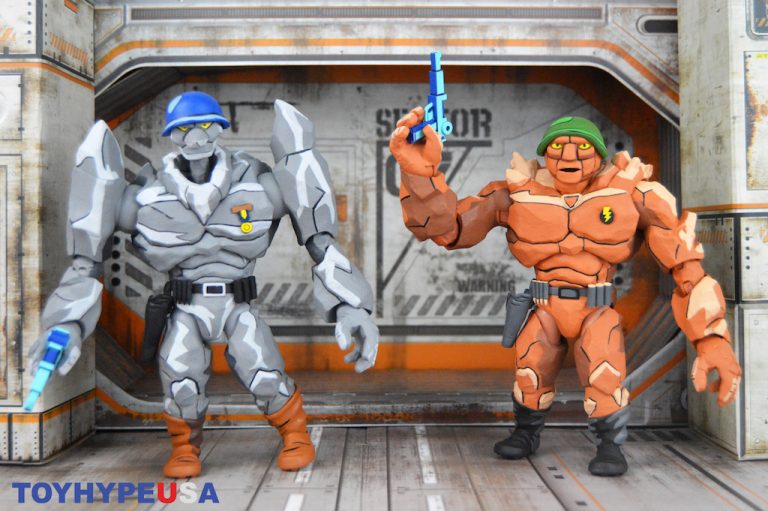 NECA Toys Teenage Mutant Ninja Turtles Cartoon Series Traag & Granitor ...