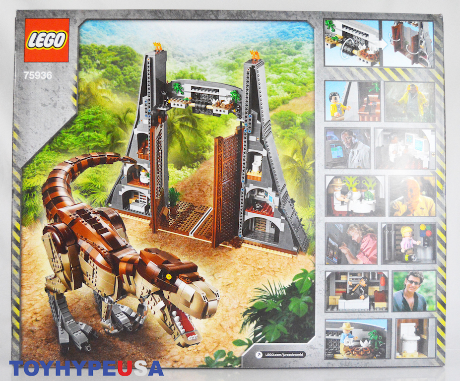LEGO Jurassic Park 75936 T. Rex Rampage Set Review