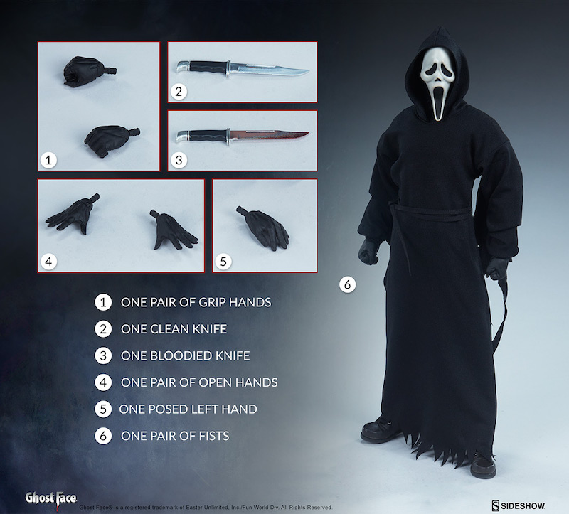 Sideshow Collectibles Scream - Ghostface Sixth Scale Figure Pre-Orders