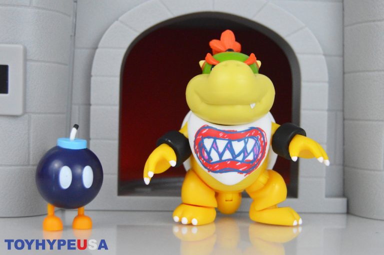 Jakks Pacific Super Mario - Blue Toad, Bone Piranha Plant & Bowser Jr ...