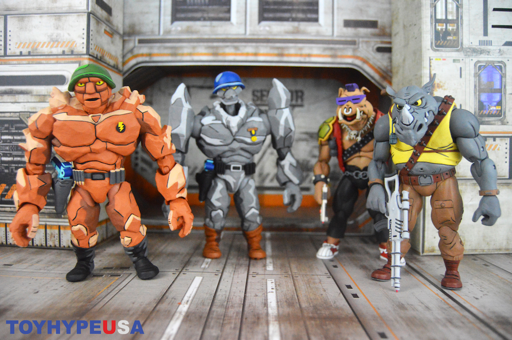NECA Toys Teenage Mutant Ninja Turtles Cartoon Series Traag & Granitor ...