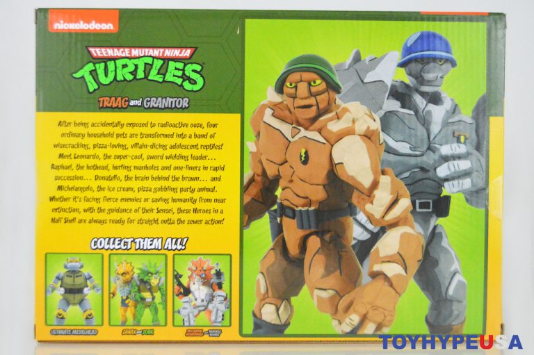 NECA Toys Teenage Mutant Ninja Turtles Cartoon Series Traag & Granitor ...