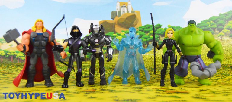 Disney Store Exclusive Marvel Toy Box Avengers Gift Set Review