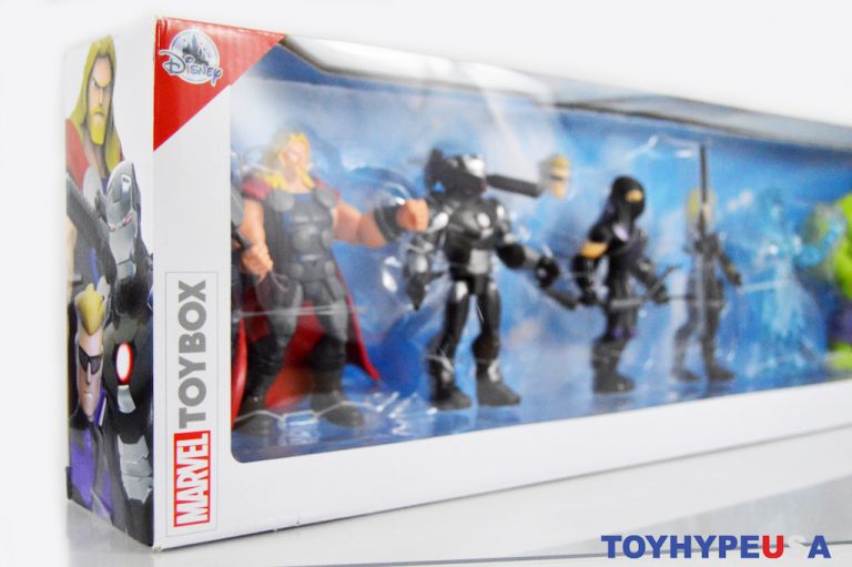 Disney Store Exclusive Marvel Toy Box Avengers Gift Set Review