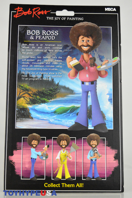 NECA Toys Toony Classics Bob Ross 6" Figure Review