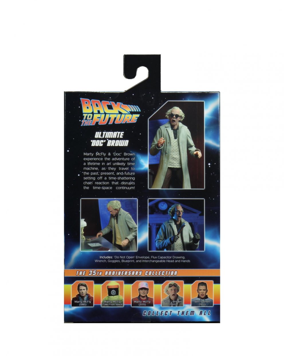 NECA Toys Back To The Future Ultimate Doc Brown Figure Available Now