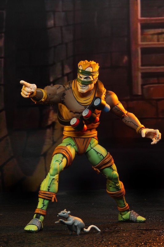 NECA Toys Teenage Mutant Ninja Turtles Rat King & Vernon 2 Pack New ...