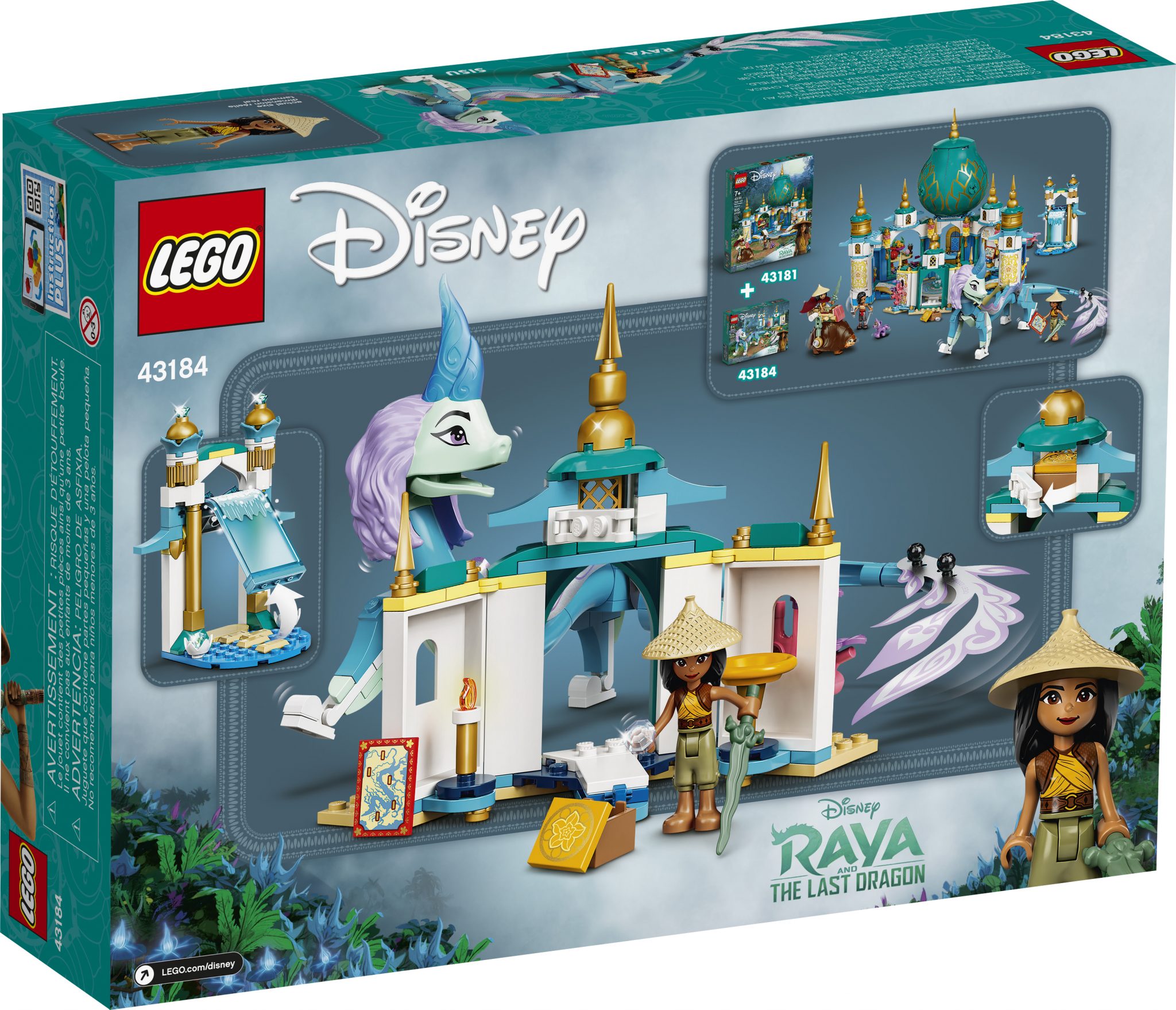 LEGO Disney Raya The Last Dragon Sets