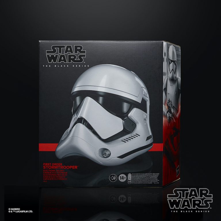 Hasbro Star Wars The Black Series First Order Stormtrooper Helmet ...