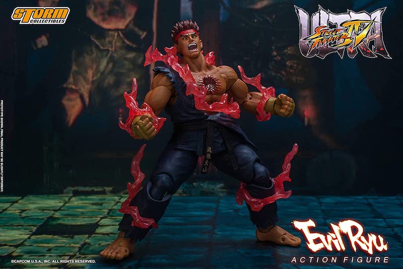 Storm Collectibles Street Fighter IV - Evil Ryu Figure Pre-Orders