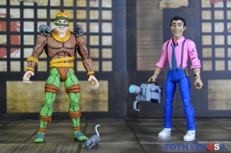 NECA Toys Teenage Mutant Ninja Turtles Rat King & Vernon 2 Pack Figures ...