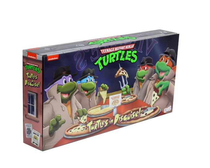 NECA Toys Teenage Mutant Ninja Turtles Cartoon Series Disguise 4-Pack ...