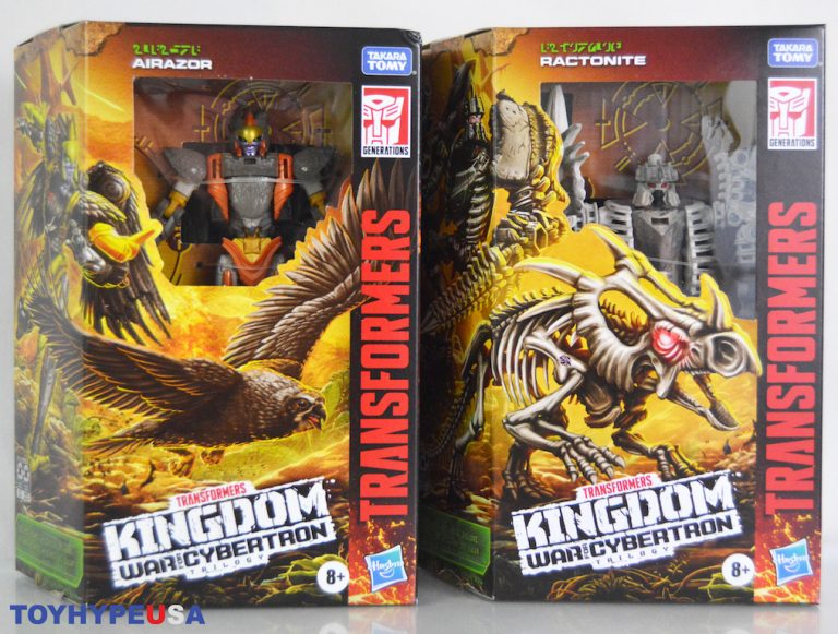 Hasbro Transformers War for Cybertron Kingdom PR Box Video Unboxing ...