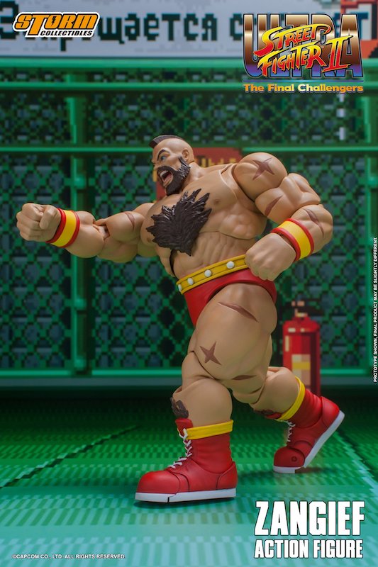 Storm Collectibles Ultra Street Fighter 2 - Zangief Figure Available Now