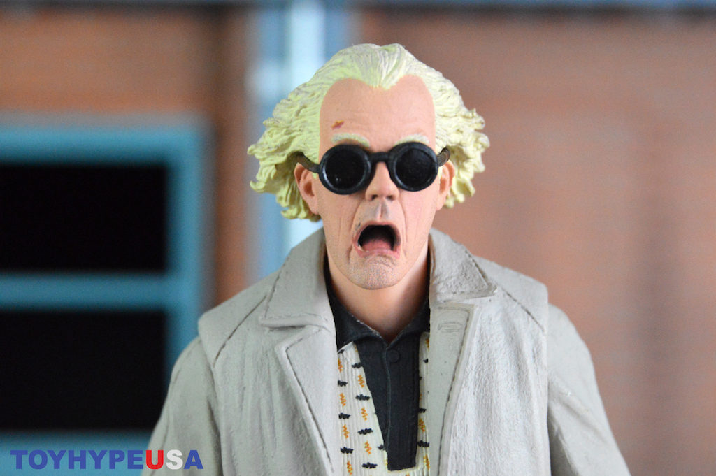 NECA Toys Back To The Future Ultimate Doc Brown 7" Scale Figure Review