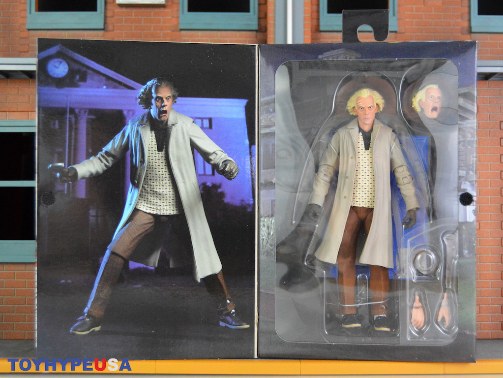 NECA Toys Back To The Future Ultimate Doc Brown 7" Scale Figure Review
