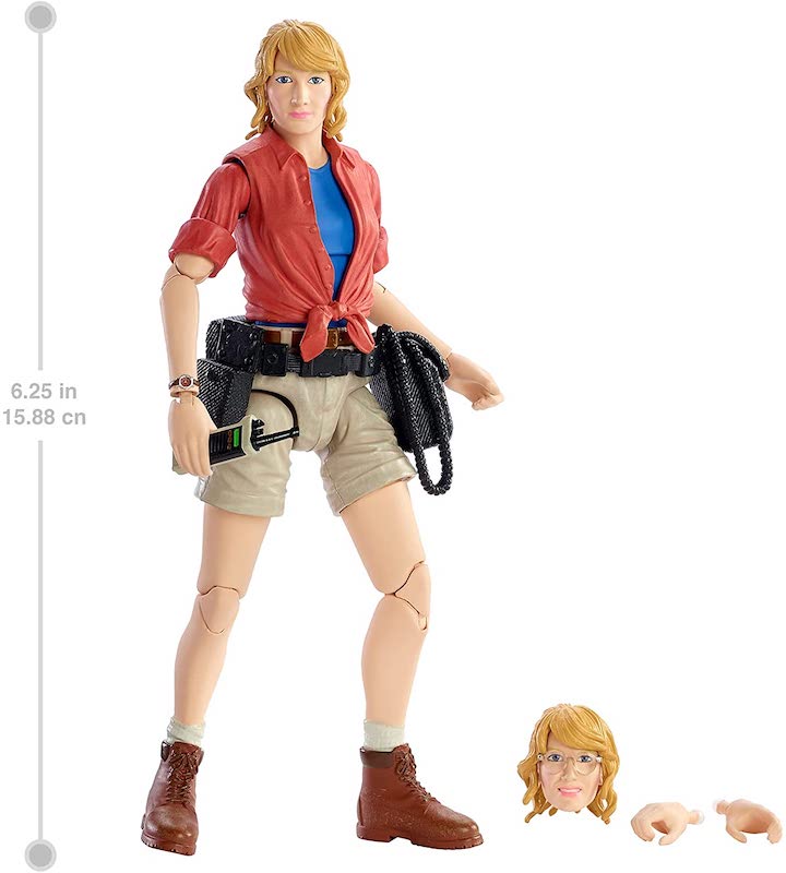 Jurassic World Amber Collection Dr. Ellie Sattler & Dimorphodon Figure ...