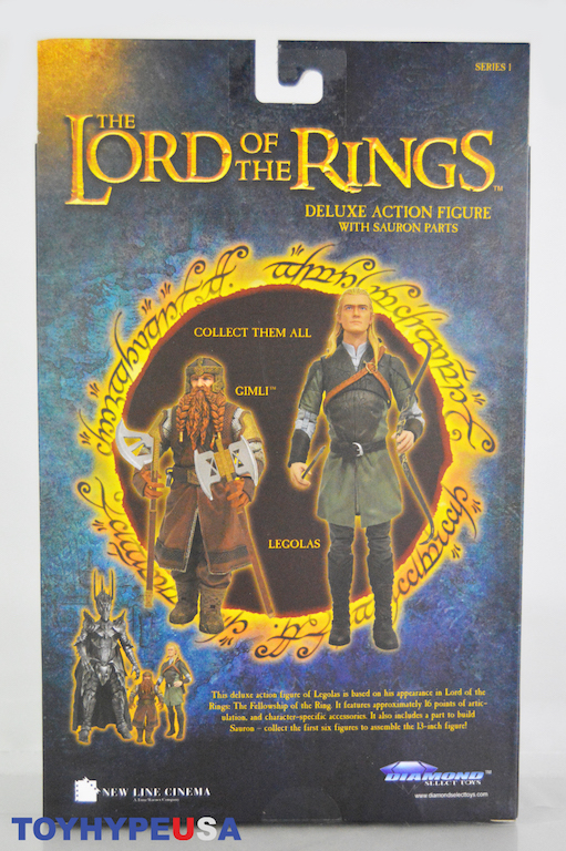 Diamond Select Toys Lord of the Rings Select Series 1 Legolas Figure Review