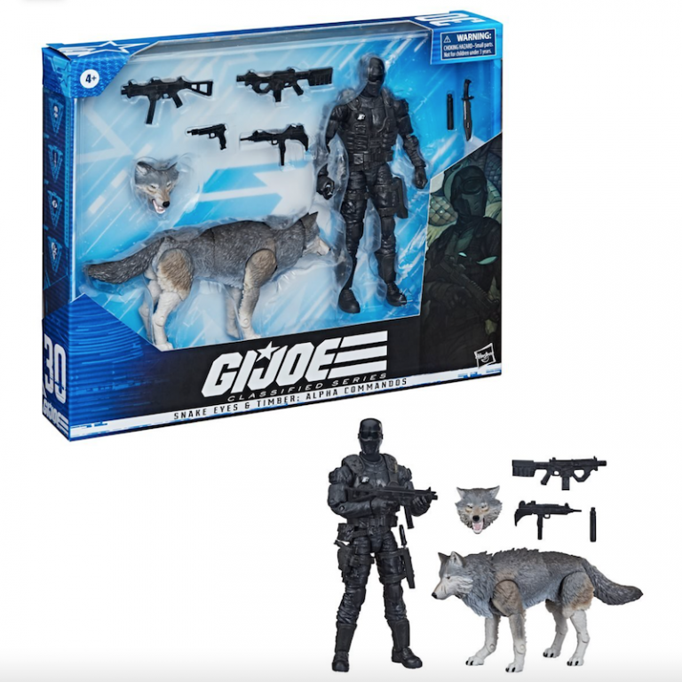 G.I. Joe Classified Series Snake Eyes & Timber: Alpha Commandos 6 ...