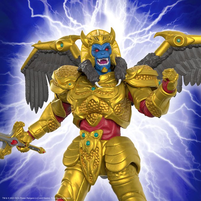 Super7 Announces Power Rangers Ultimates 7" Scale Goldar Figure