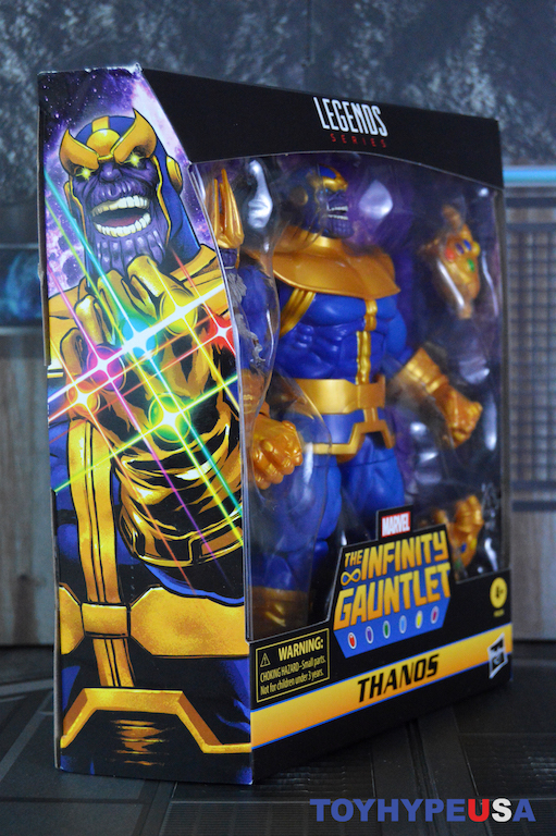 Hasbro Marvel Legends Deluxe The Infinity Gauntlet Thanos Figure Review