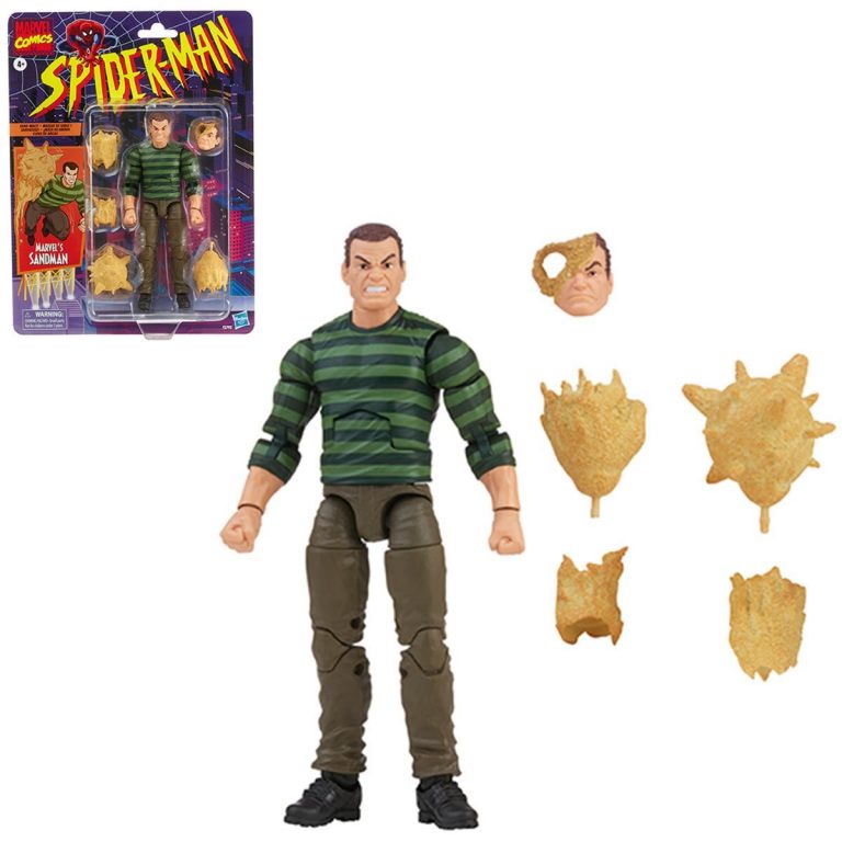 Hasbro Marvel Legends 6" Retro Carded Sandman Figure Pre-Orders