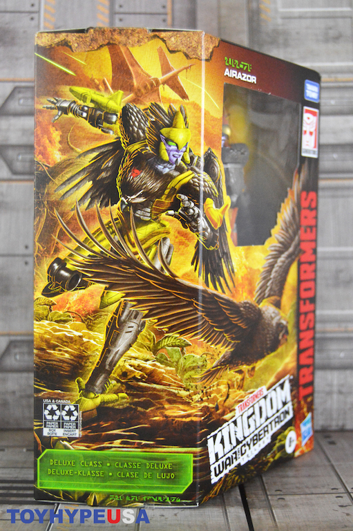 Hasbro Transformers War for Cybertron: Kingdom Airazor Figure Review